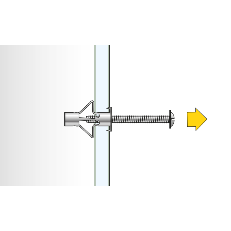 Cheville rapide HRM pour corps creux